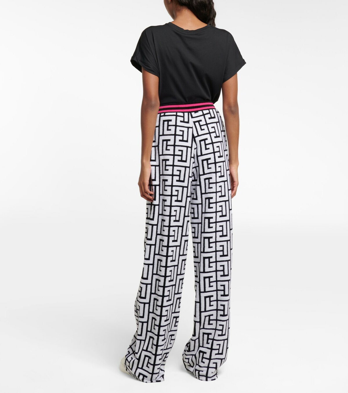 Balmain - Monogram sweatpants Balmain