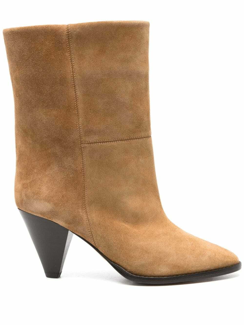 ISABEL MARANT - Rouxa Suede Leather Boots Isabel Marant
