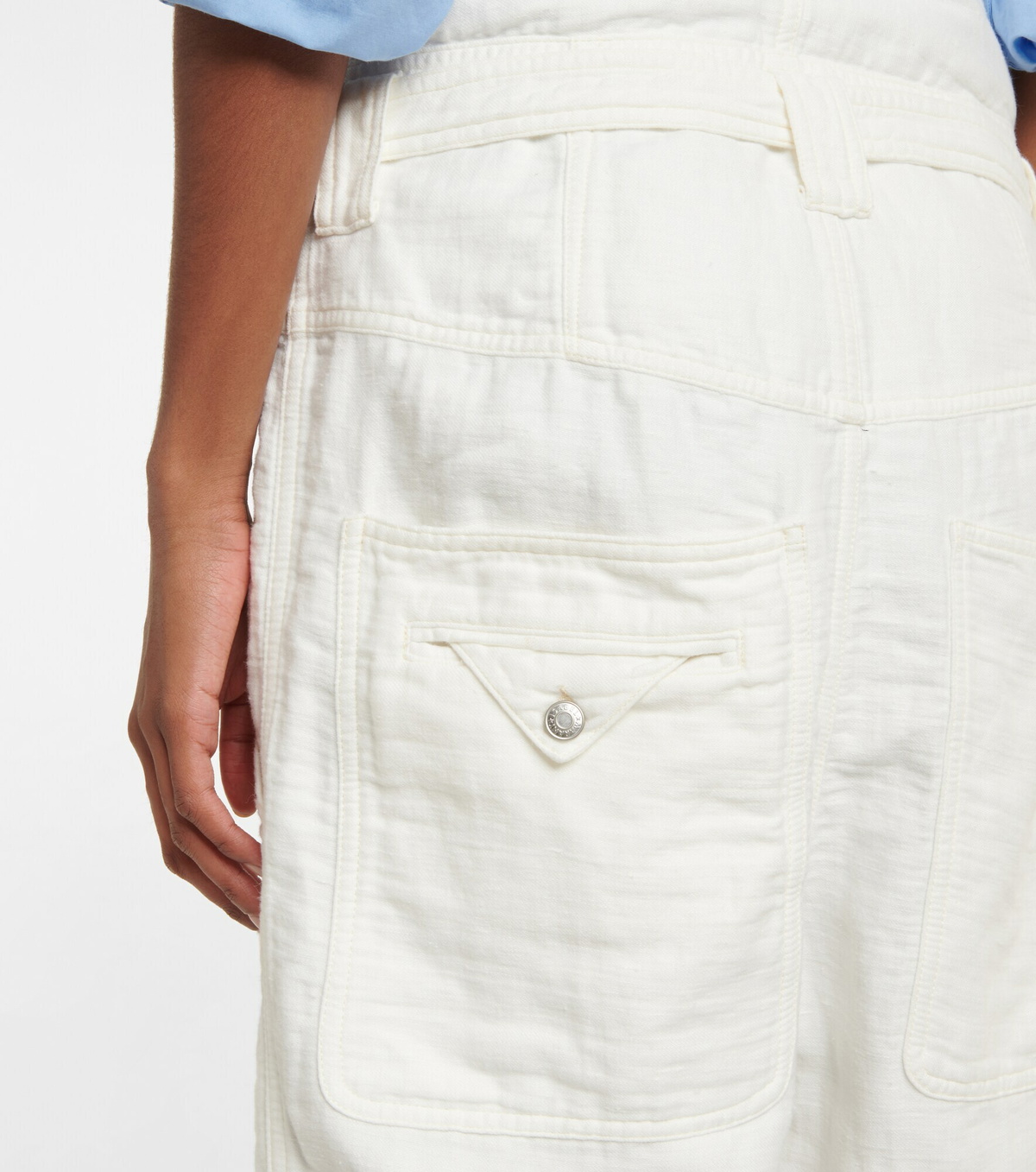 Isabel Marant - Keisha cotton and linen overalls Isabel Marant