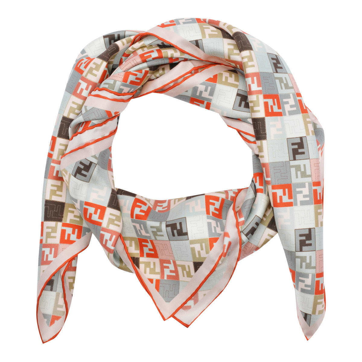 Fendi Silk Ff Foulard Fendi