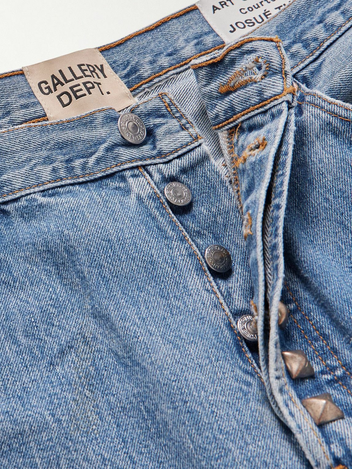 Gallery Dept. - Flared Studded Jeans - Blue Gallery Dept.