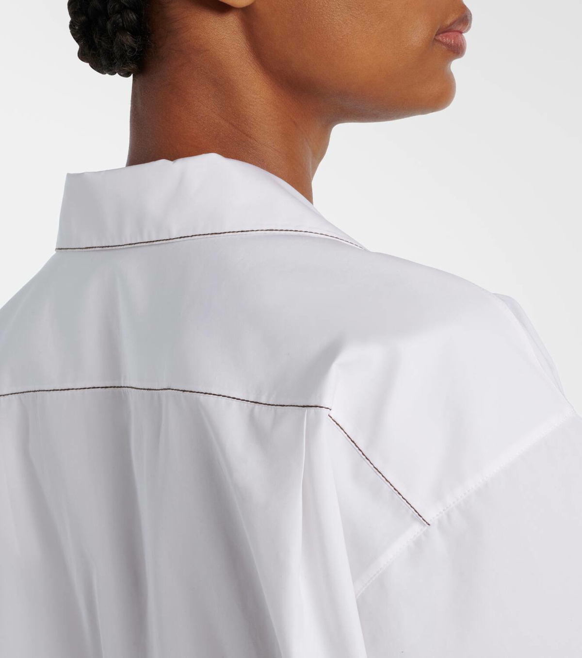 The Row Ashlin cotton poplin shirt The Row