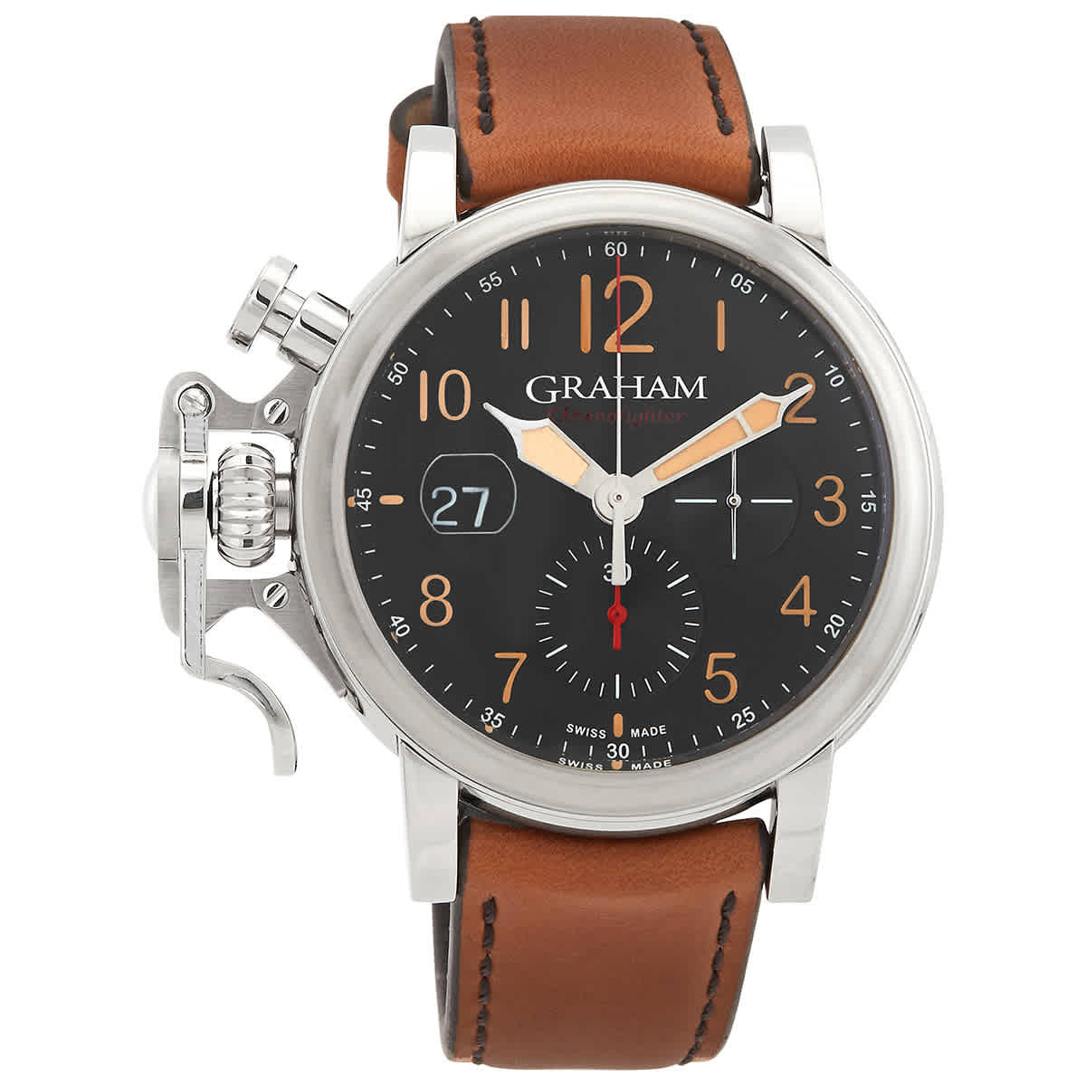 Graham Chronograph Automatic Black Dial Mens Watch 2CVDS.B36A Graham