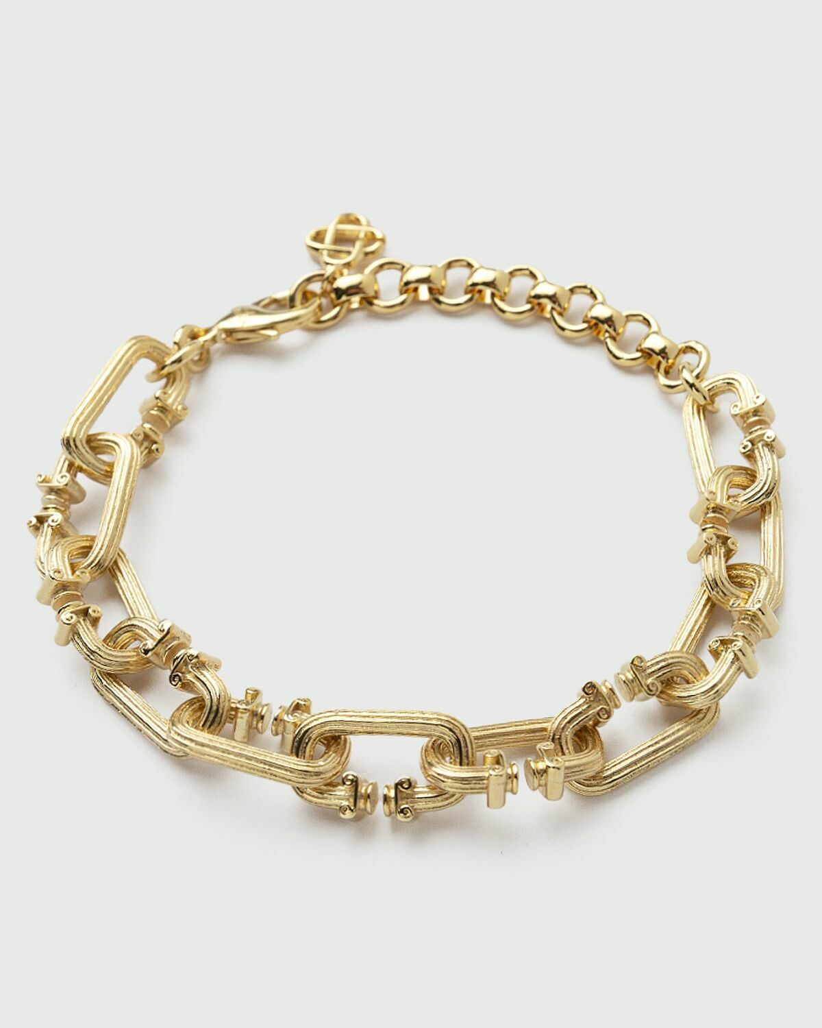 Casablanca SMALL C LINK COLUMN BRACELET gold Mens Jewellery Casablanca