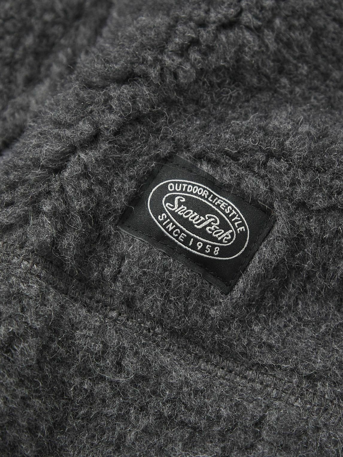 Snow Peak - Wool-Blend Fleece Jacket - Gray Snow Peak