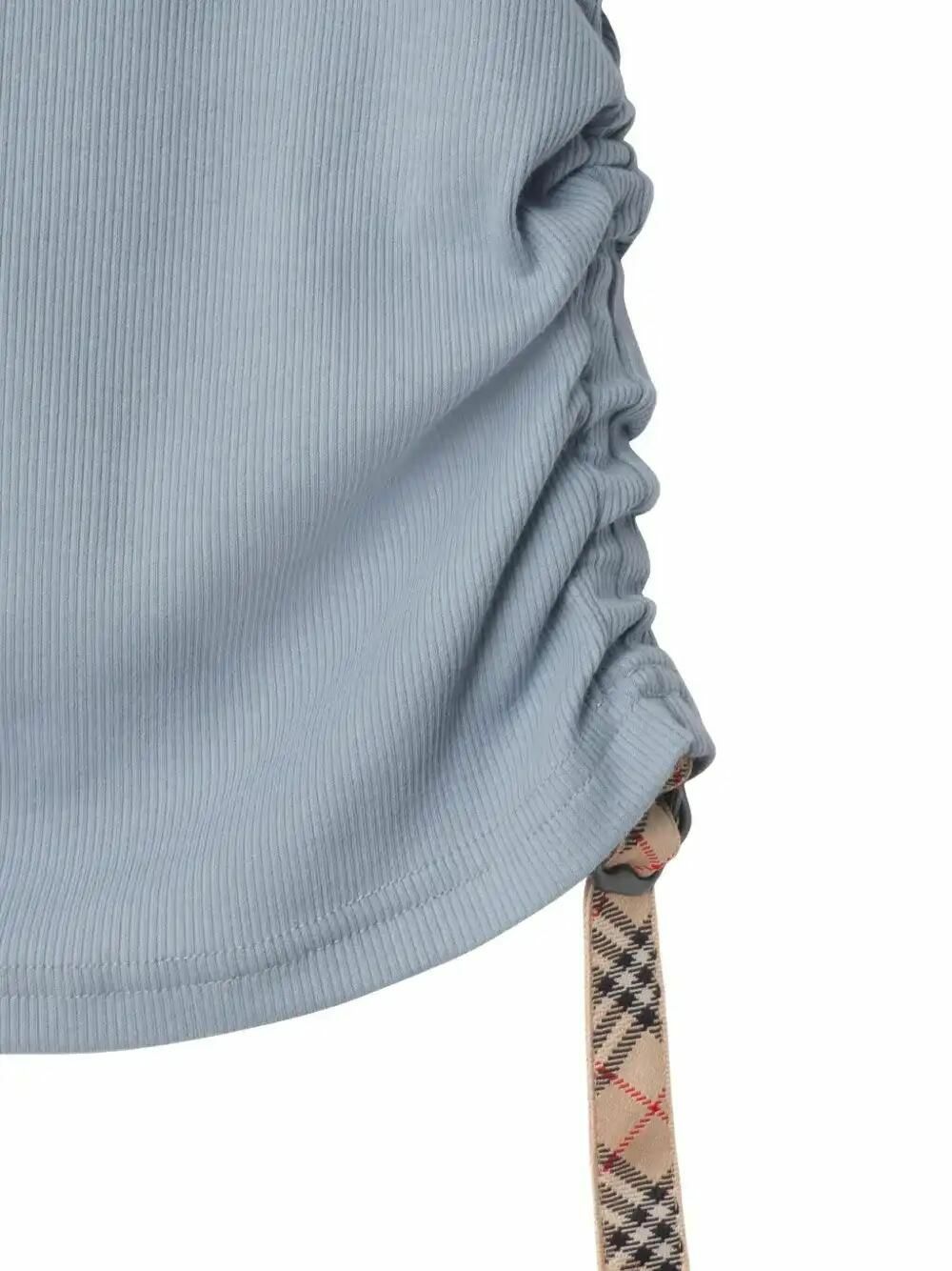 Burberry Check-Trim Tank Top Burberry