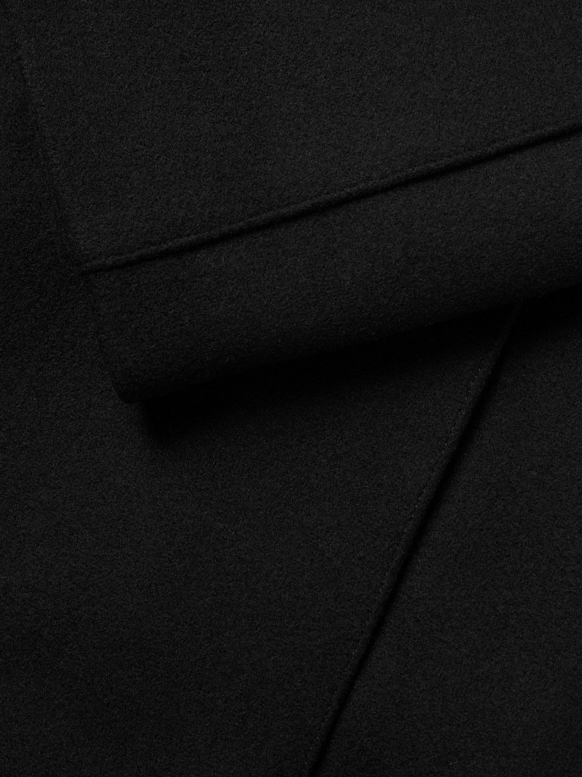 SECOND / LAYER - Throwing Fits Wool-Blend Coat - Black Second/Layer