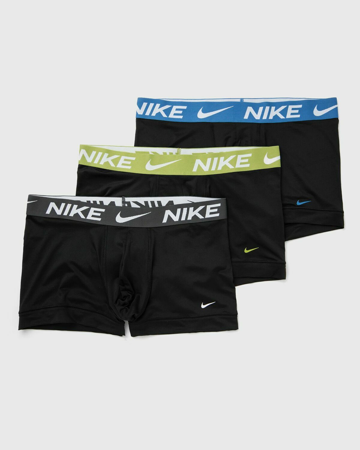 Nike Essential Micro Trunk 3 Pk Black Boxers & Briefs Nike