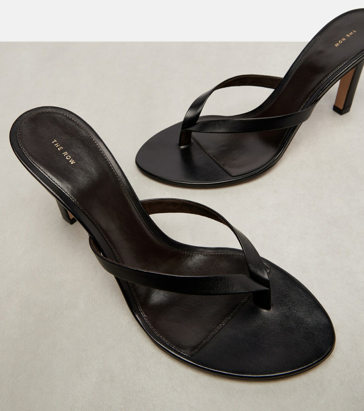 The Row Sacha leather thong sandals The Row