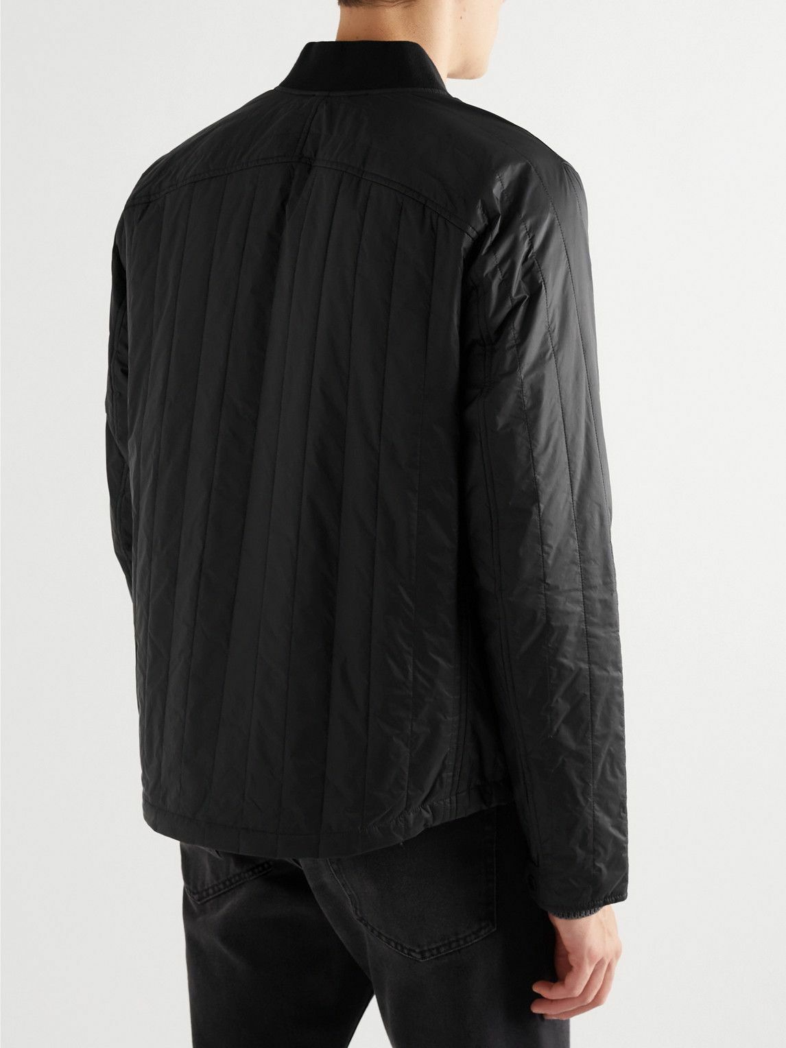Rag & Bone - Asher Quilted Shell Jacket - Black Rag and Bone