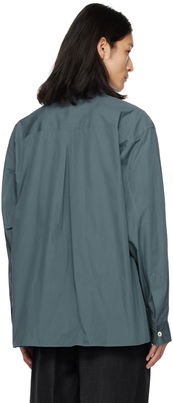 Margaret Howell Blue Relaxed Shirt Margaret Howell