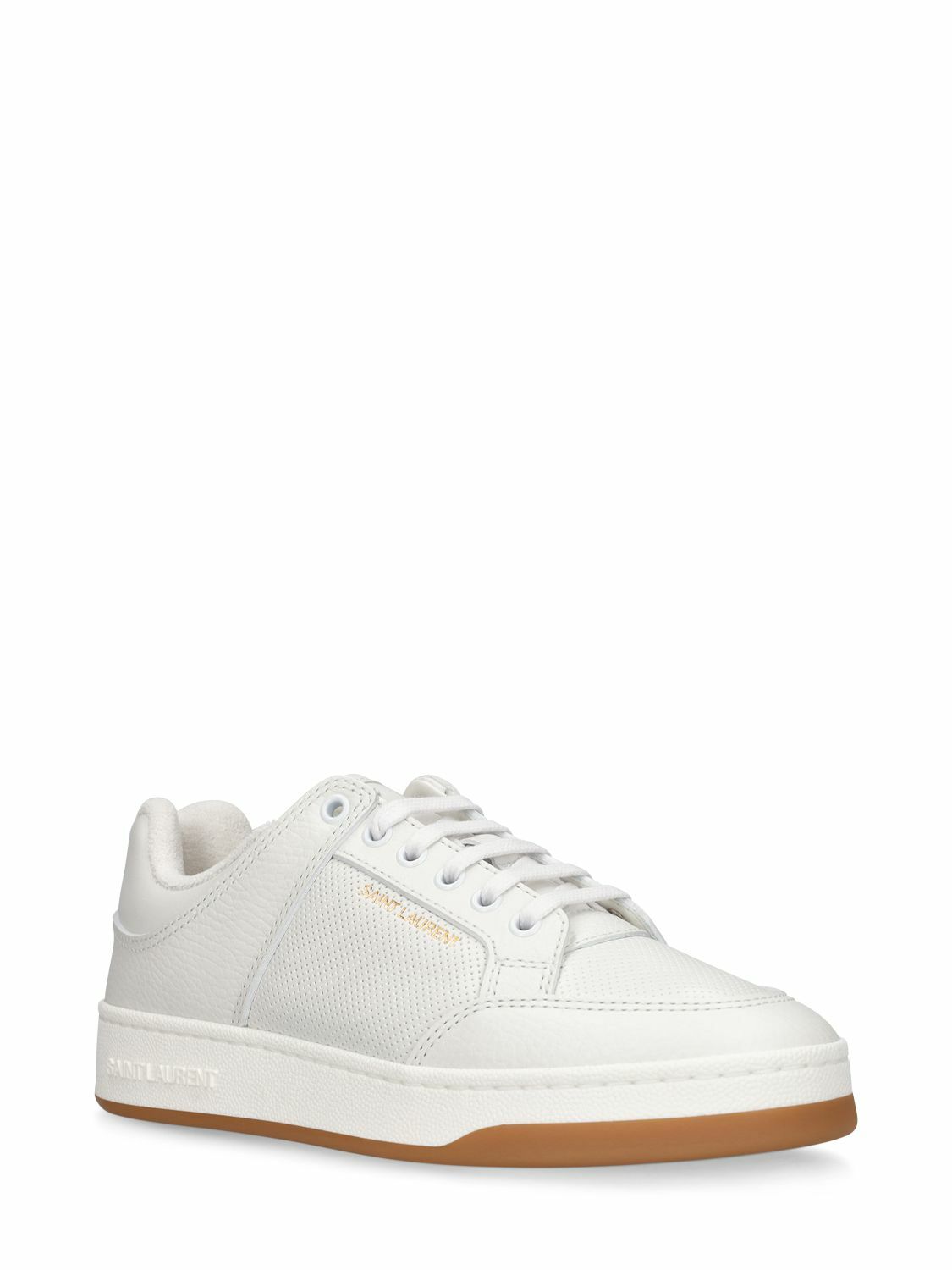SAINT LAURENT - 20mm Sl61 Low Top Leather Sneakers Saint Laurent