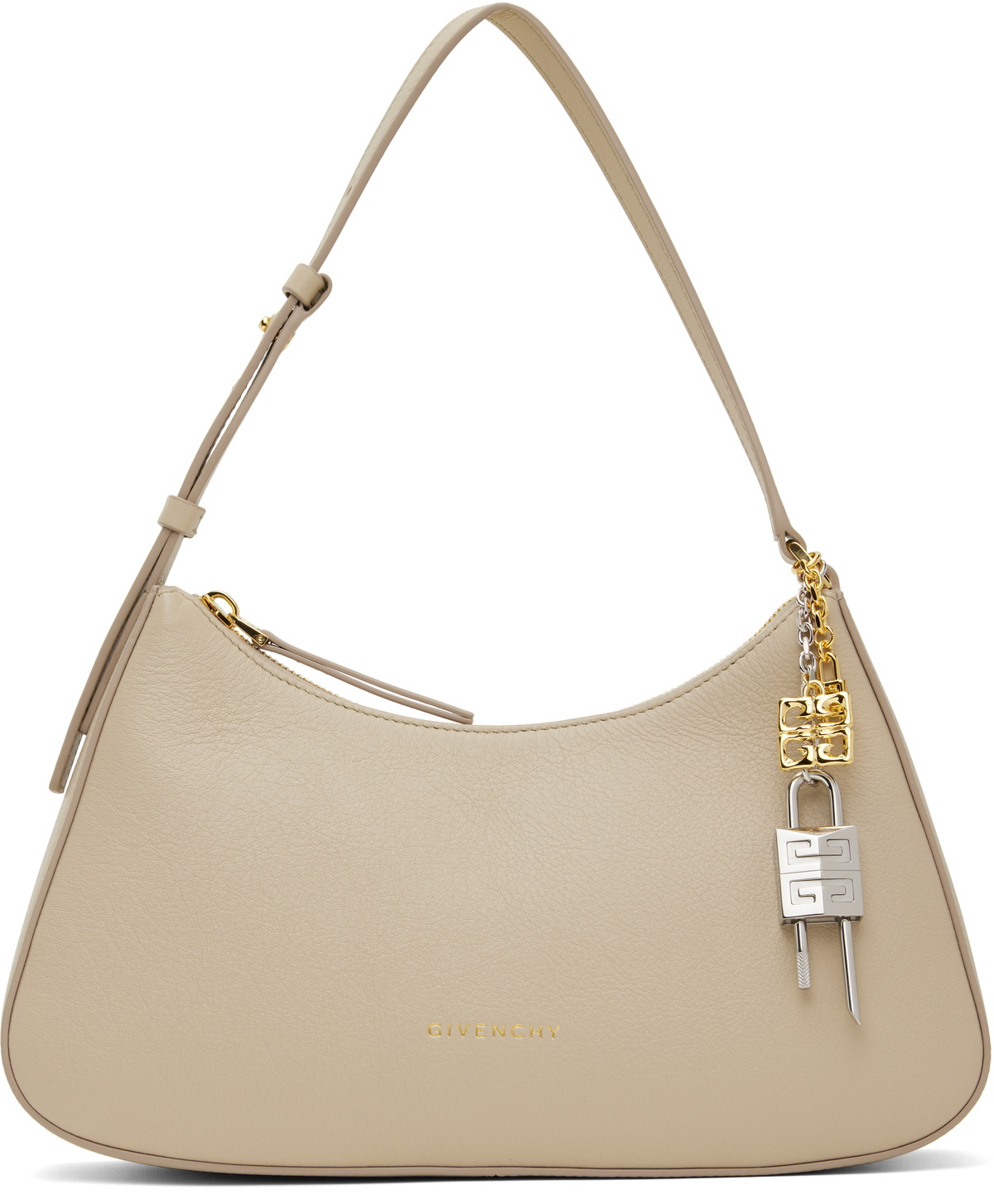Givenchy Taupe Small Lucky Lock Bag Givenchy