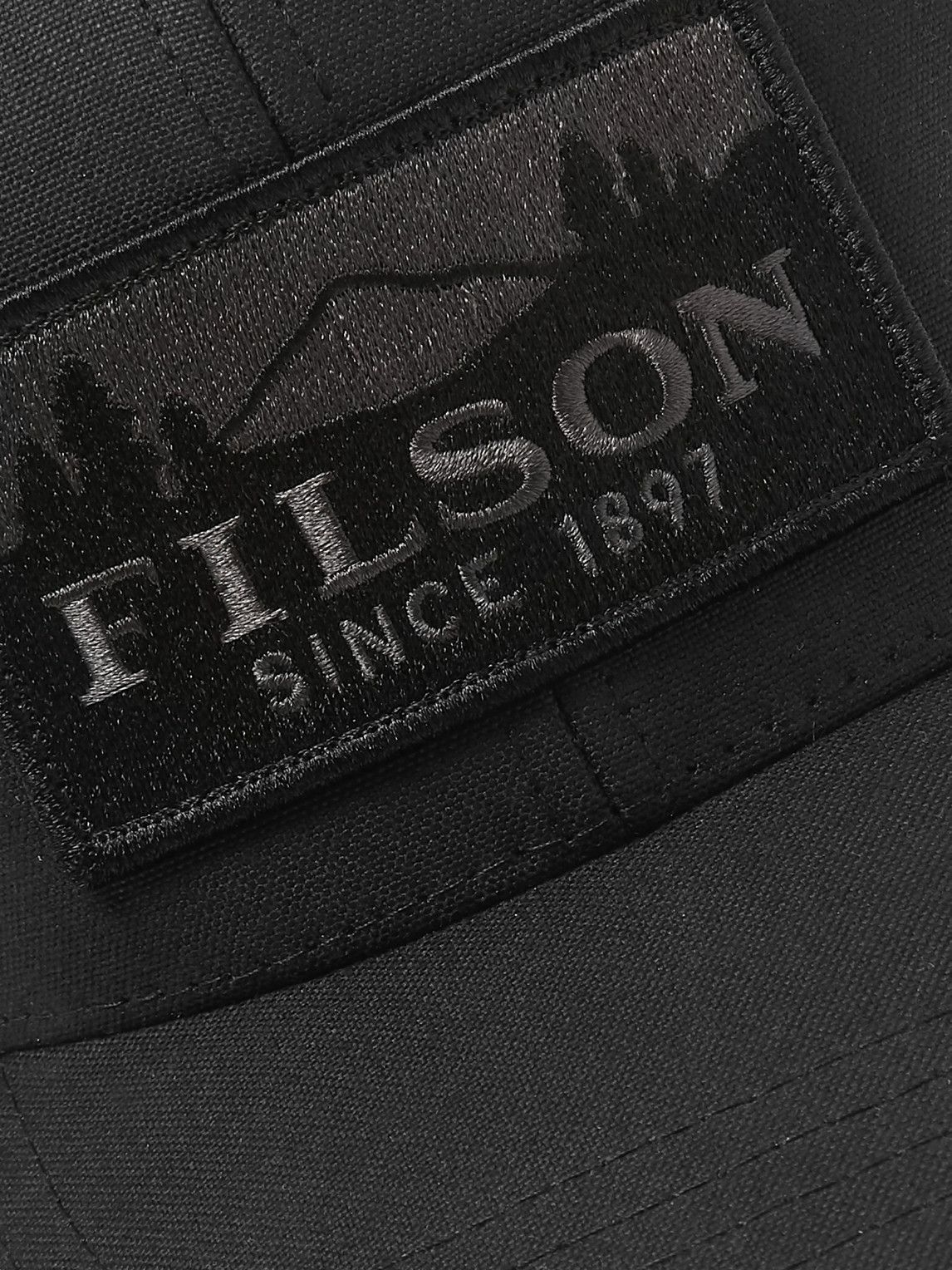Filson - Logger Logo-Appliquéd Cotton-Twill and Mesh Trucker Cap Filson