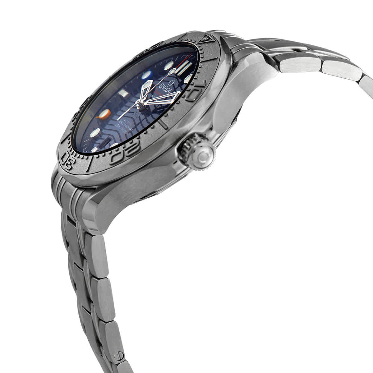 Omega Seamaster ''Beijing 2022'' Automatic Chronometer Blue Dial Mens ...