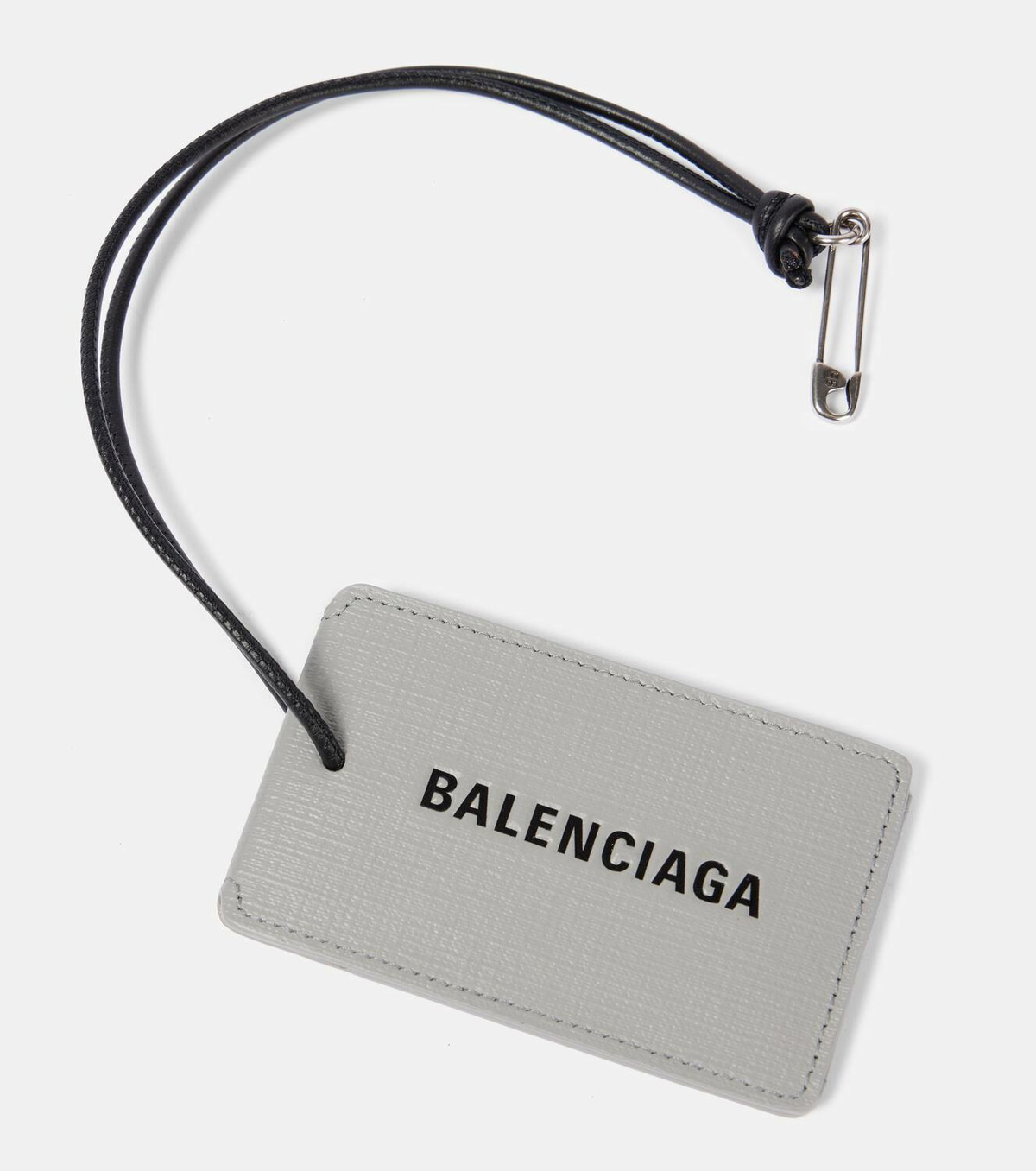 Balenciaga Logo leather luggage tag Balenciaga
