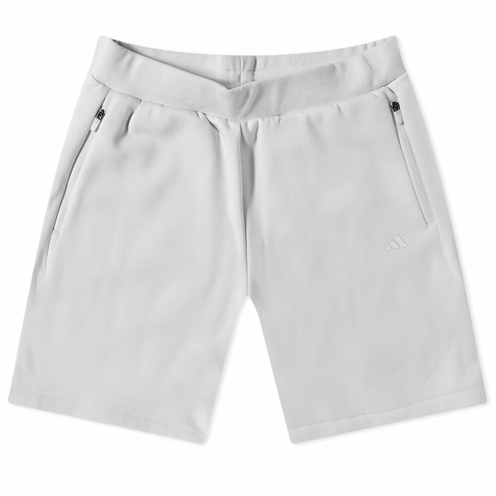 Adidas Men's Basketball Sweat Short in Metal Grey adidas