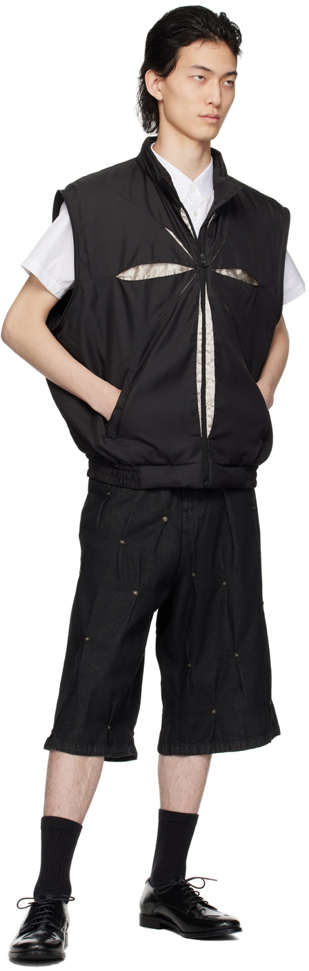 KUSIKOHC Black Origami Jacket KUSIKOHC