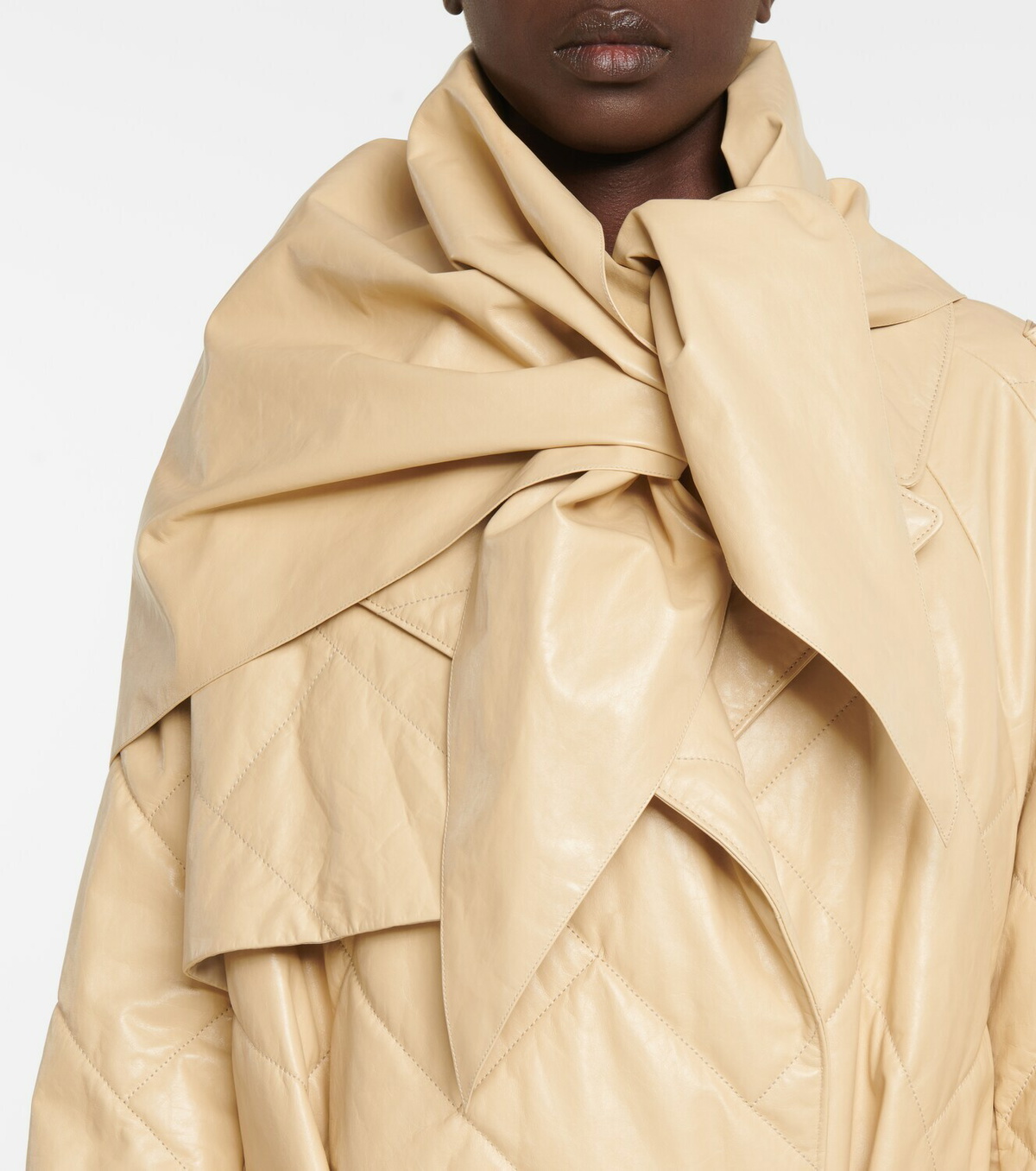 The Row - Leather scarf The Row