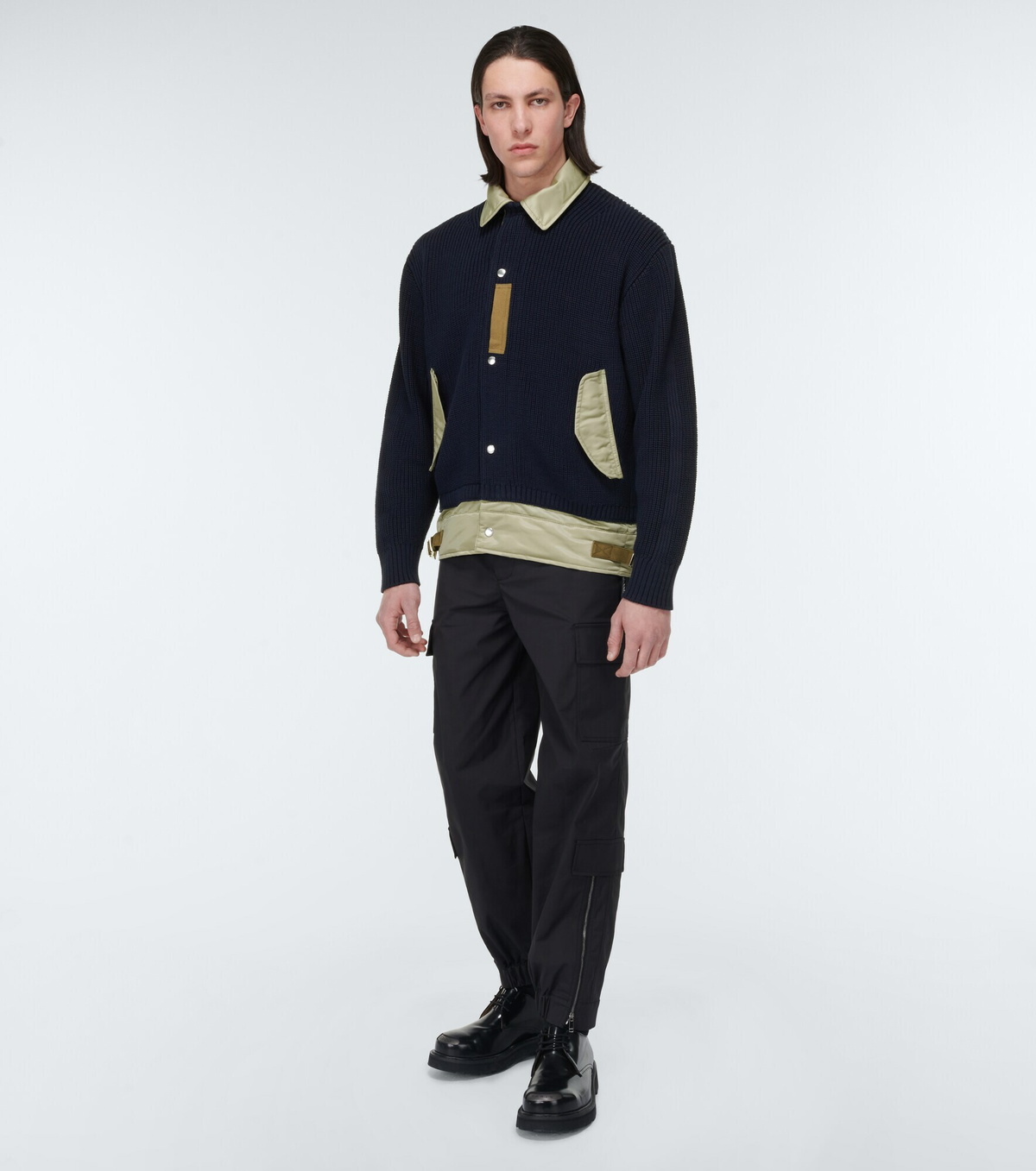 Sacai - Knitted jacket Sacai