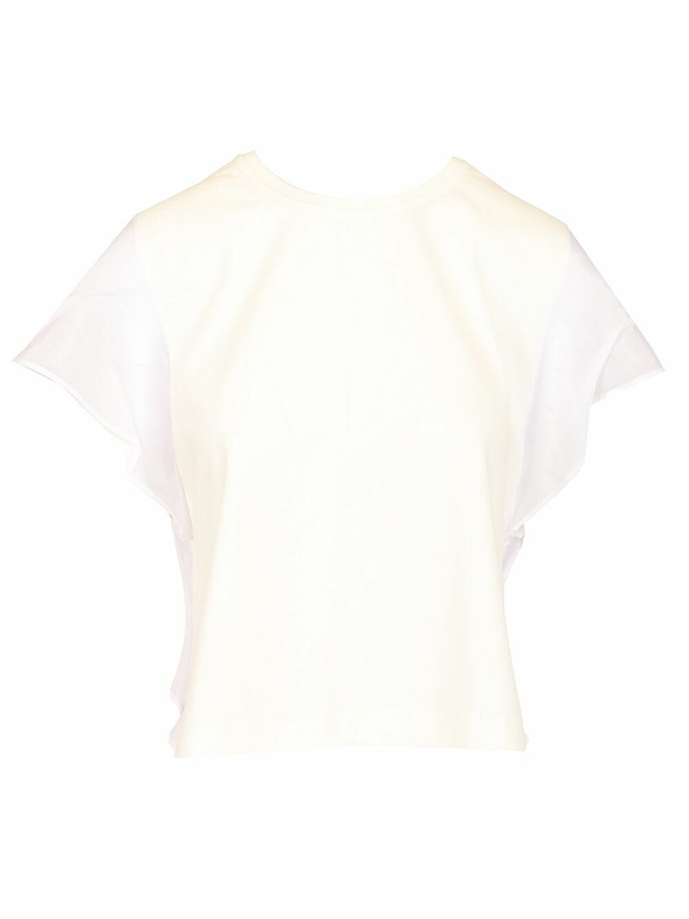 Forte_Forte Organic Cotton Jersey T-shirt Satin Details Forte Forte