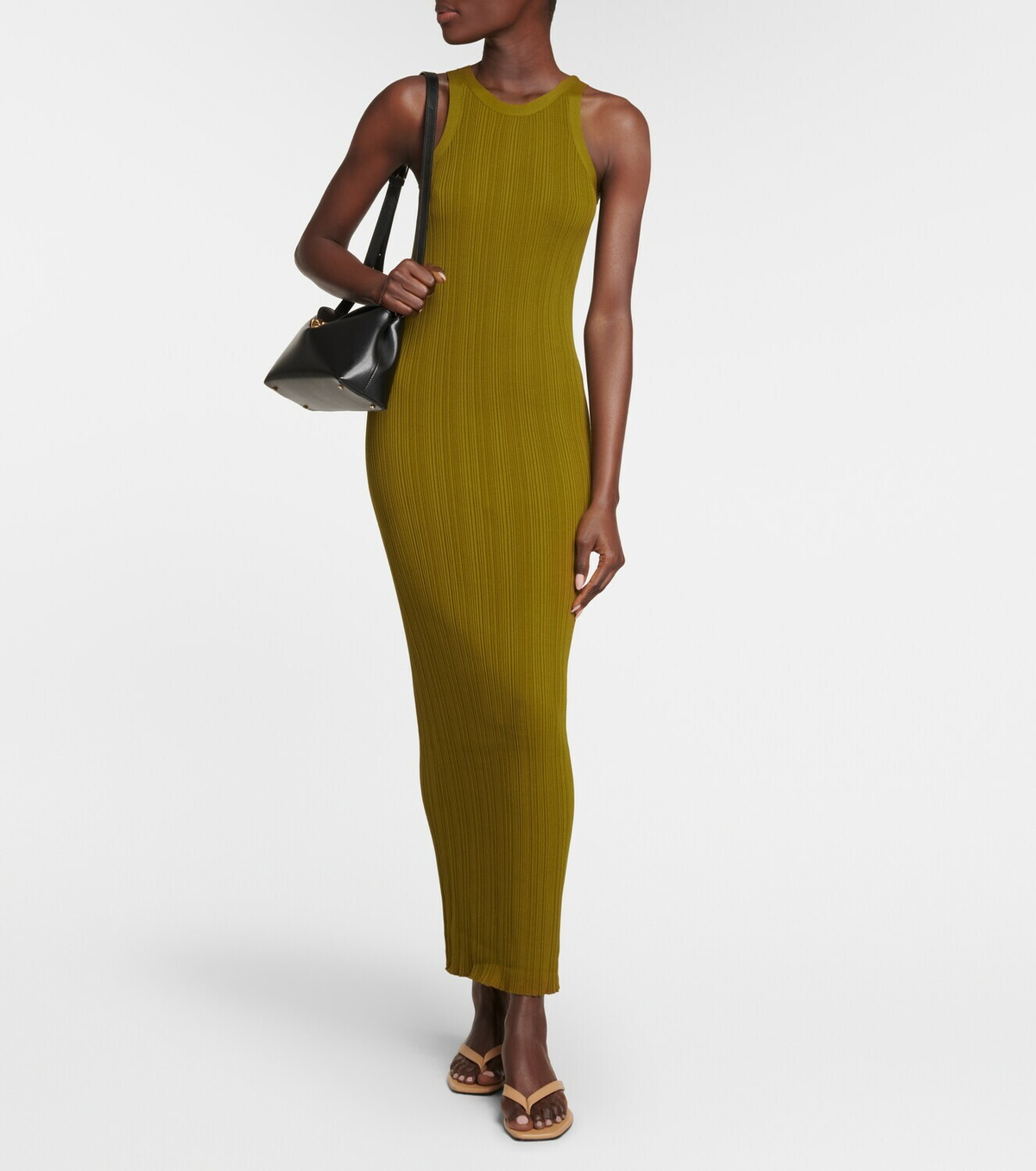 Toteme Rib knit Tank Maxi Dress Toteme Toteme Rib knit Tank Maxi Dress Toteme