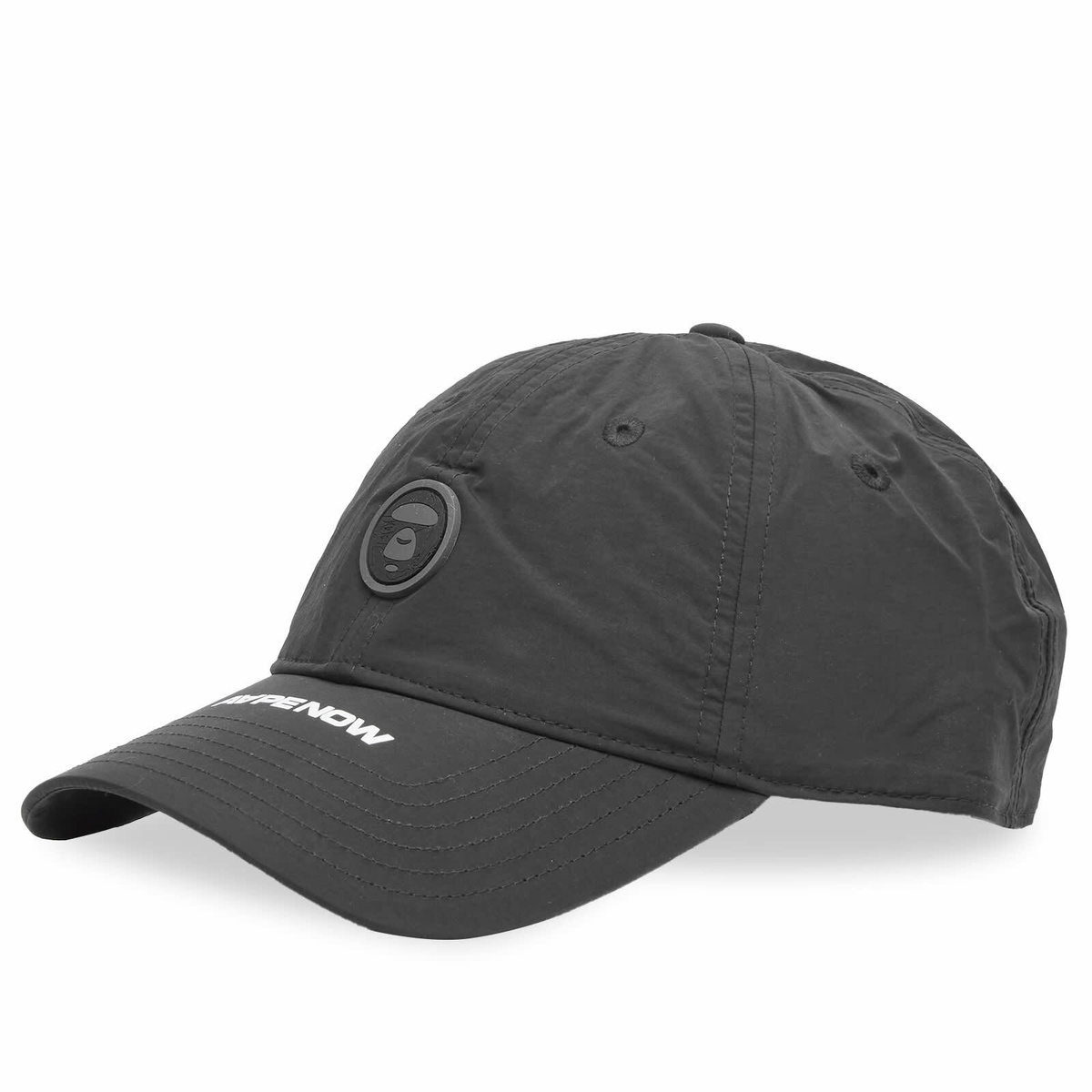 Men's AAPE AAPE NOW CAP in Black AAPE by A Bathing Ape