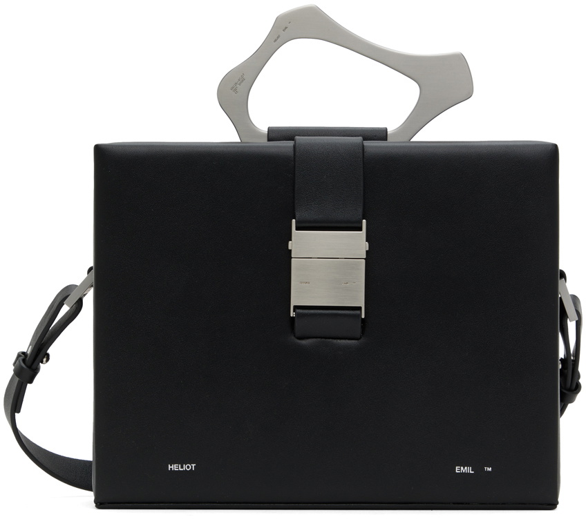 HELIOT EMIL Black Solely Box Bag Heliot Emil