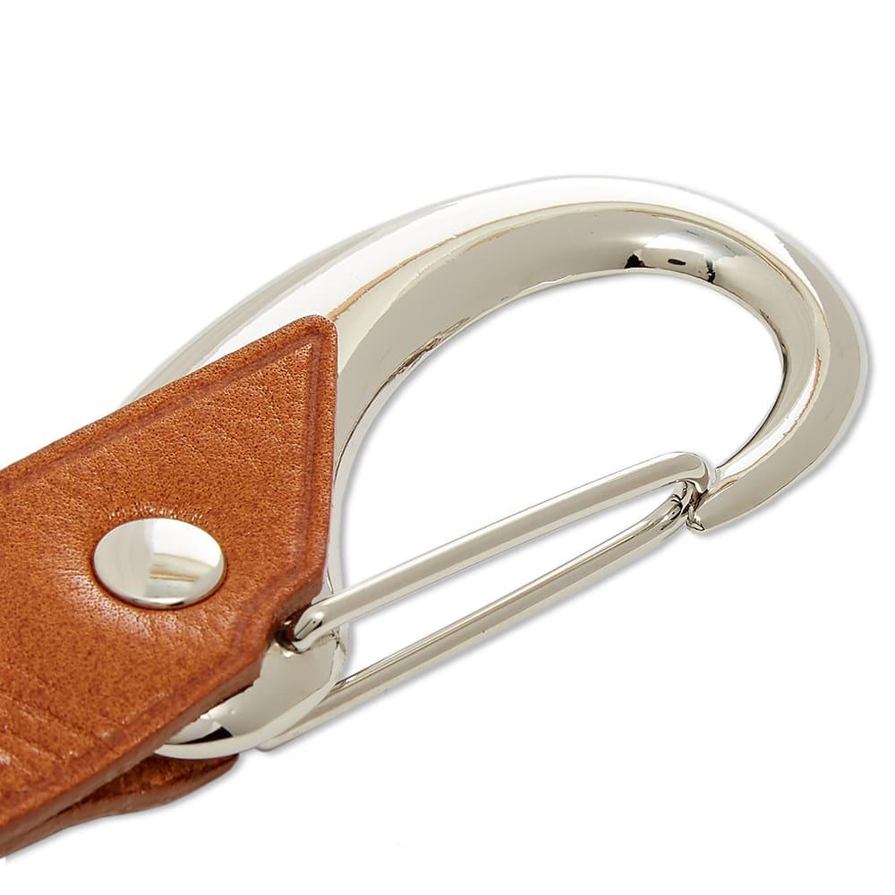 Master-Piece Men's Oil Leather Keyring in Camel Master-Piece Co