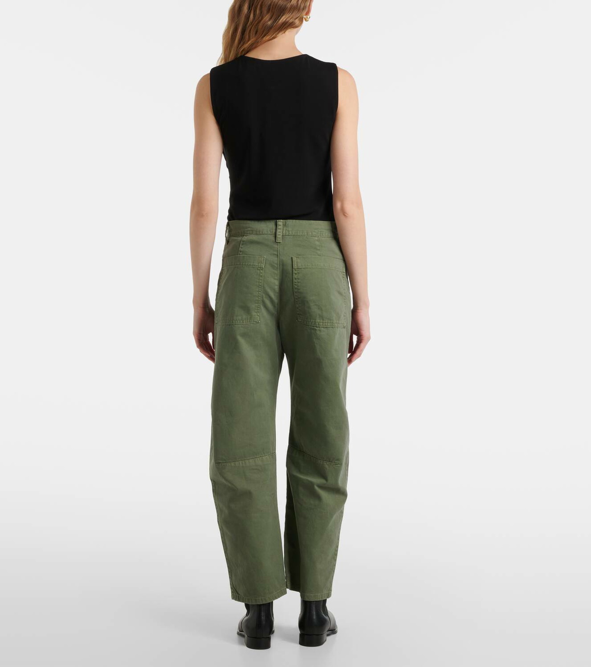 Velvet Brylie cotton twill barrel pants Velvet