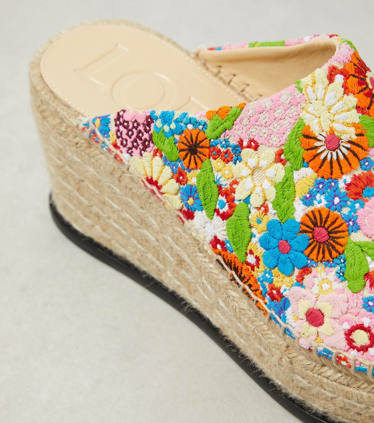 Loewe Paula's Ibiza Petal 80 espadrille wedges Loewe