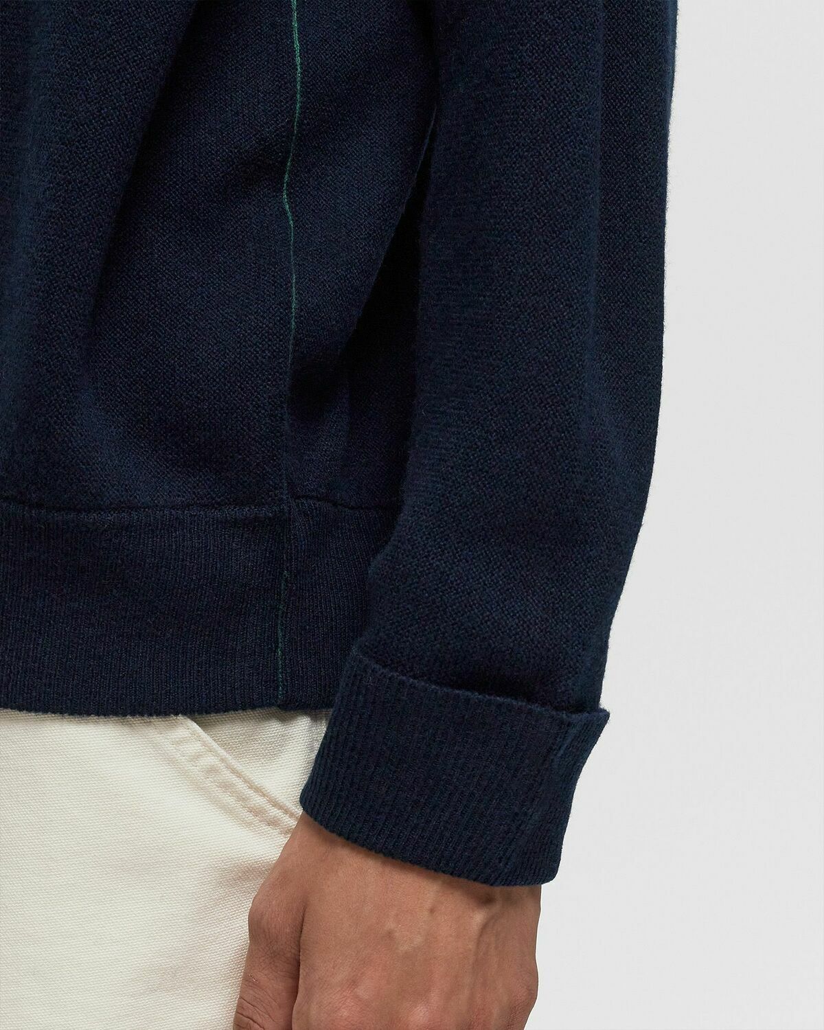 Lacoste Long Sleeve Polo Blue Pullovers Lacoste