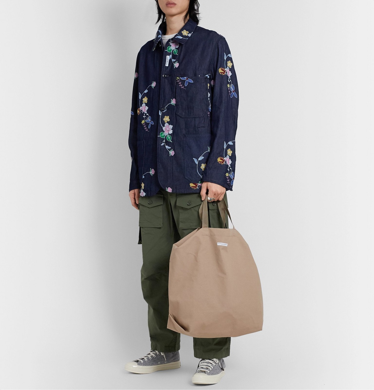 Engineered Garments - Carry All Cotton-Ripstop Tote Bag - Neutrals ...
