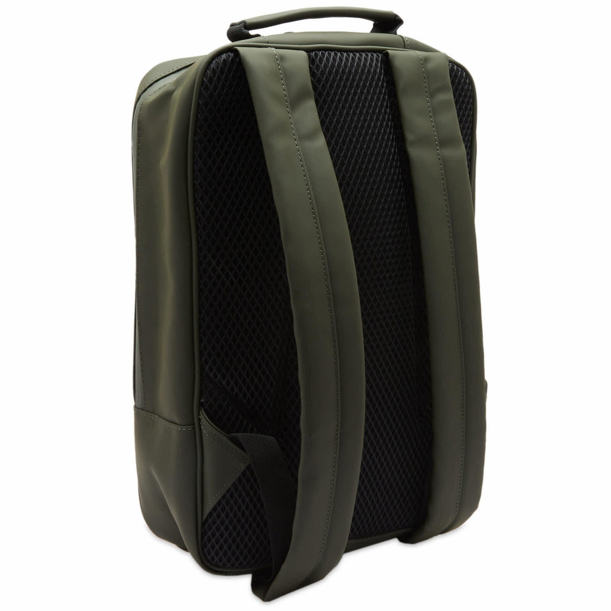 Rains Men's Book Backpack in Green Rains