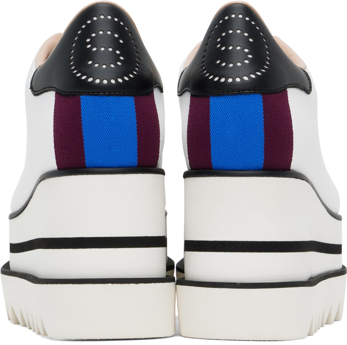 Stella McCartney White Sneak-Elyse Platform Sneakers Stella McCartney