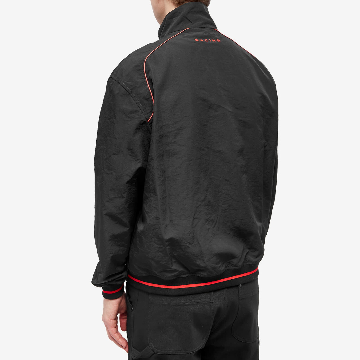 Palm Angels Men's Racing Paddock Jacket in Black Palm Angels
