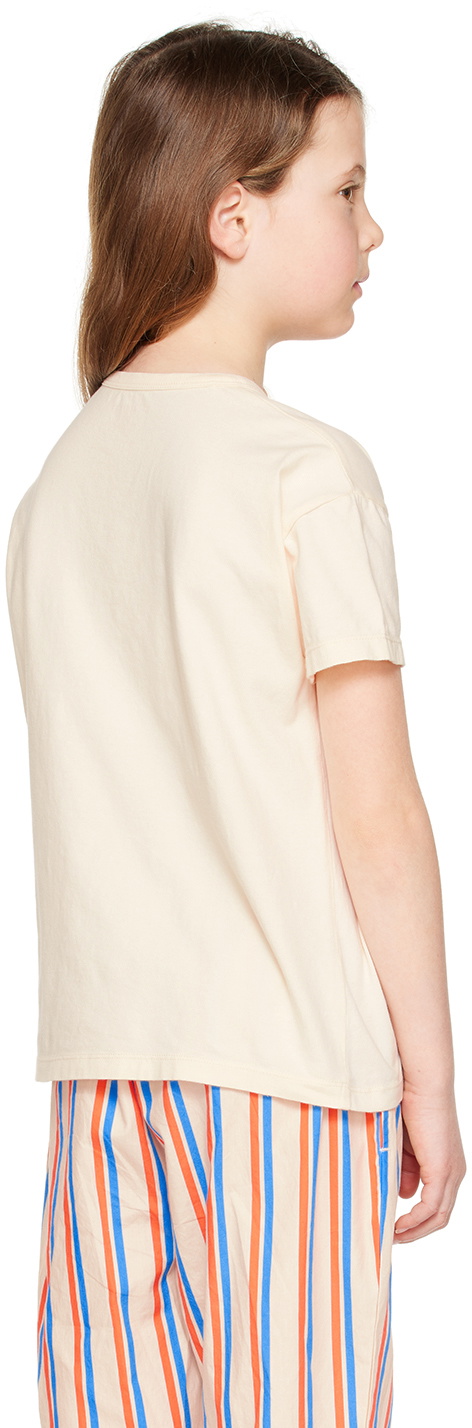 TINYCOTTONS Kids Off-White 'La Comparsita' T-Shirt TINYCOTTONS