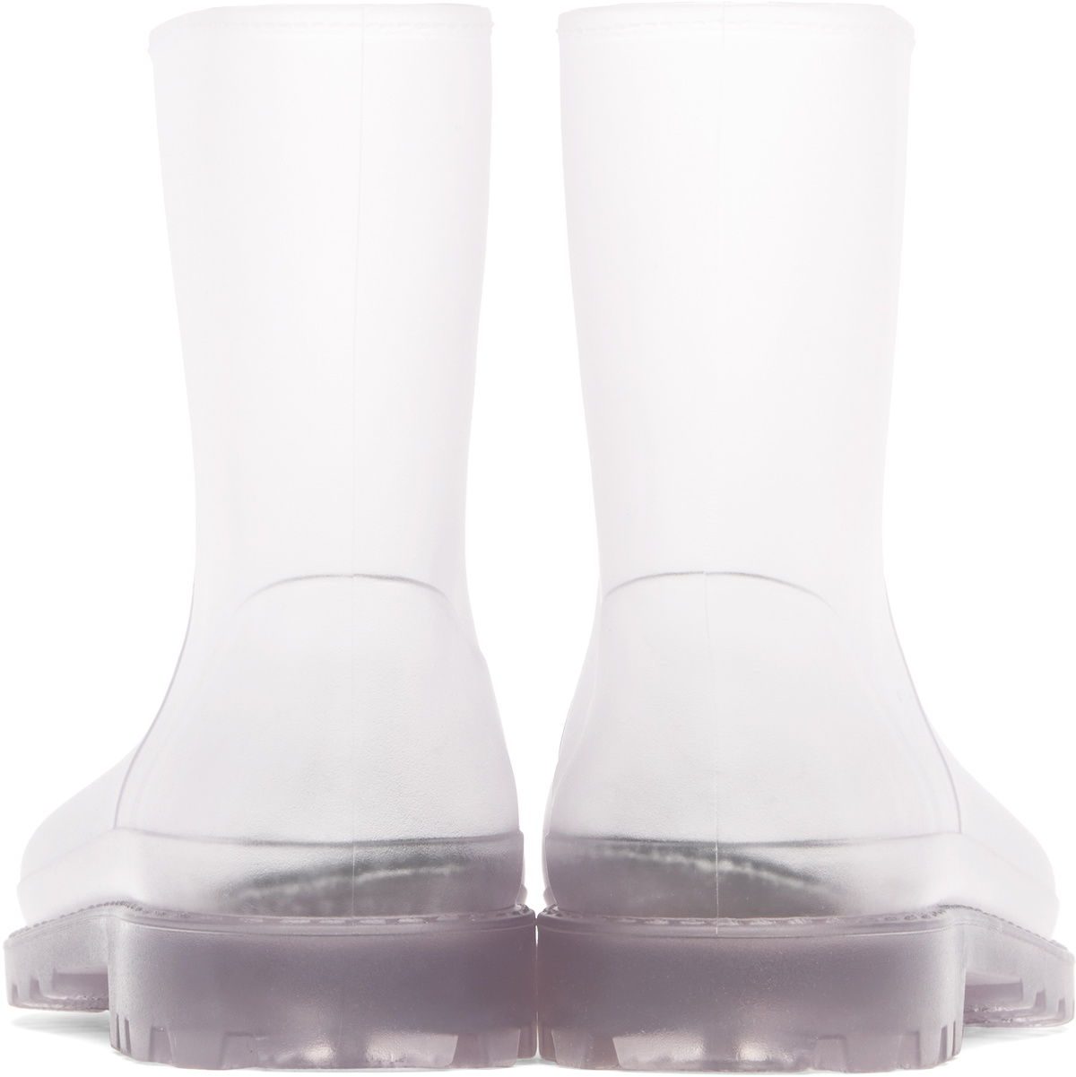 Christopher Esber Gray Monsoon Rubber Boots Christopher Esber