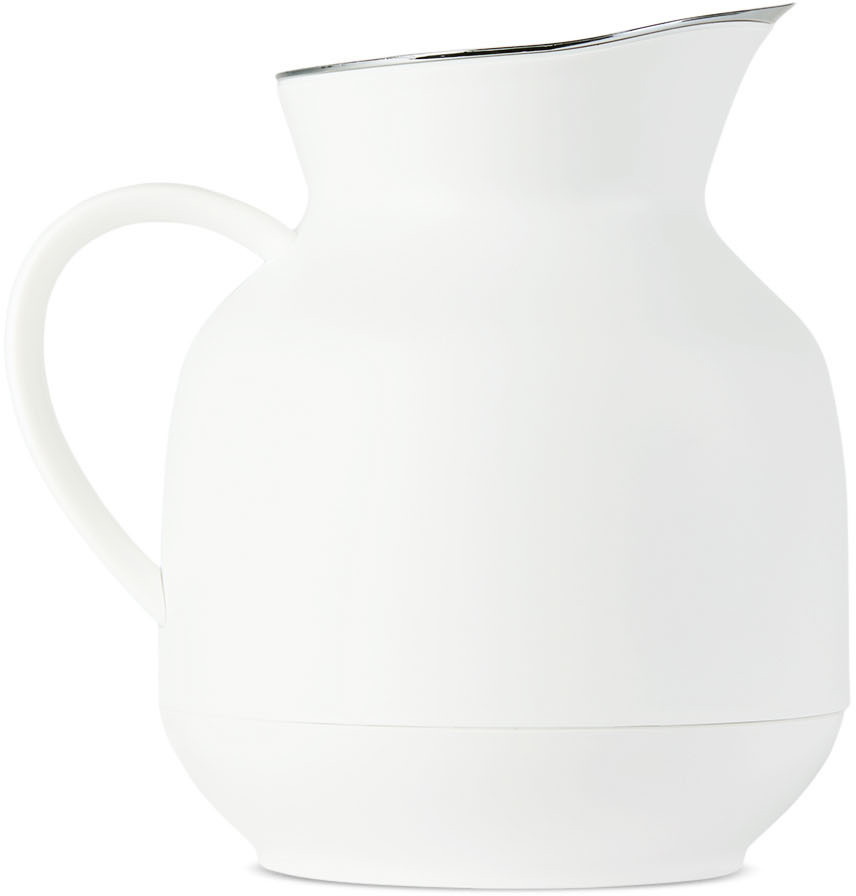 Stelton White Amphora Vacuum Tea Jug, 1 L Stelton