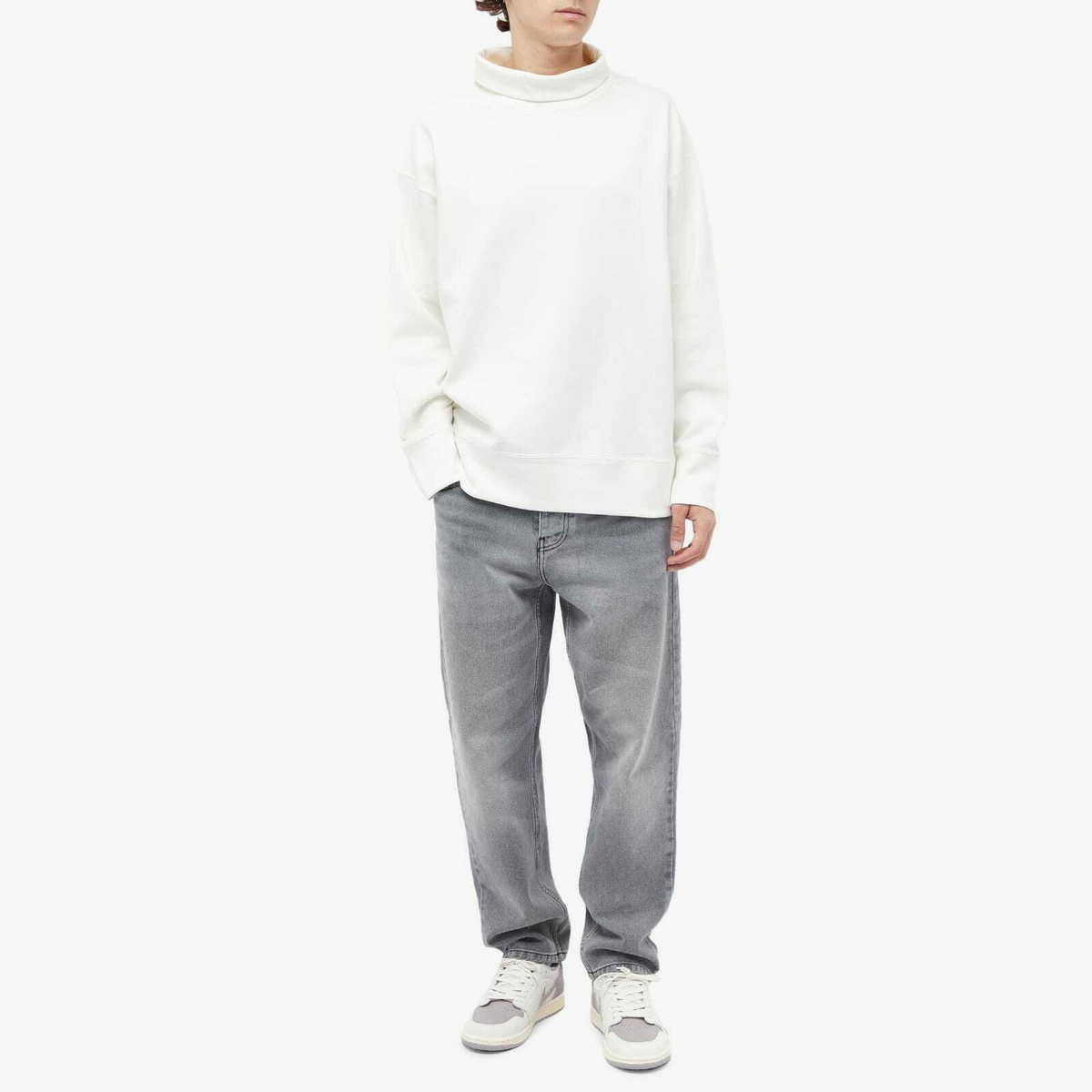 Nike Men's Tech Fleece Turtle Neck in Sail Nike