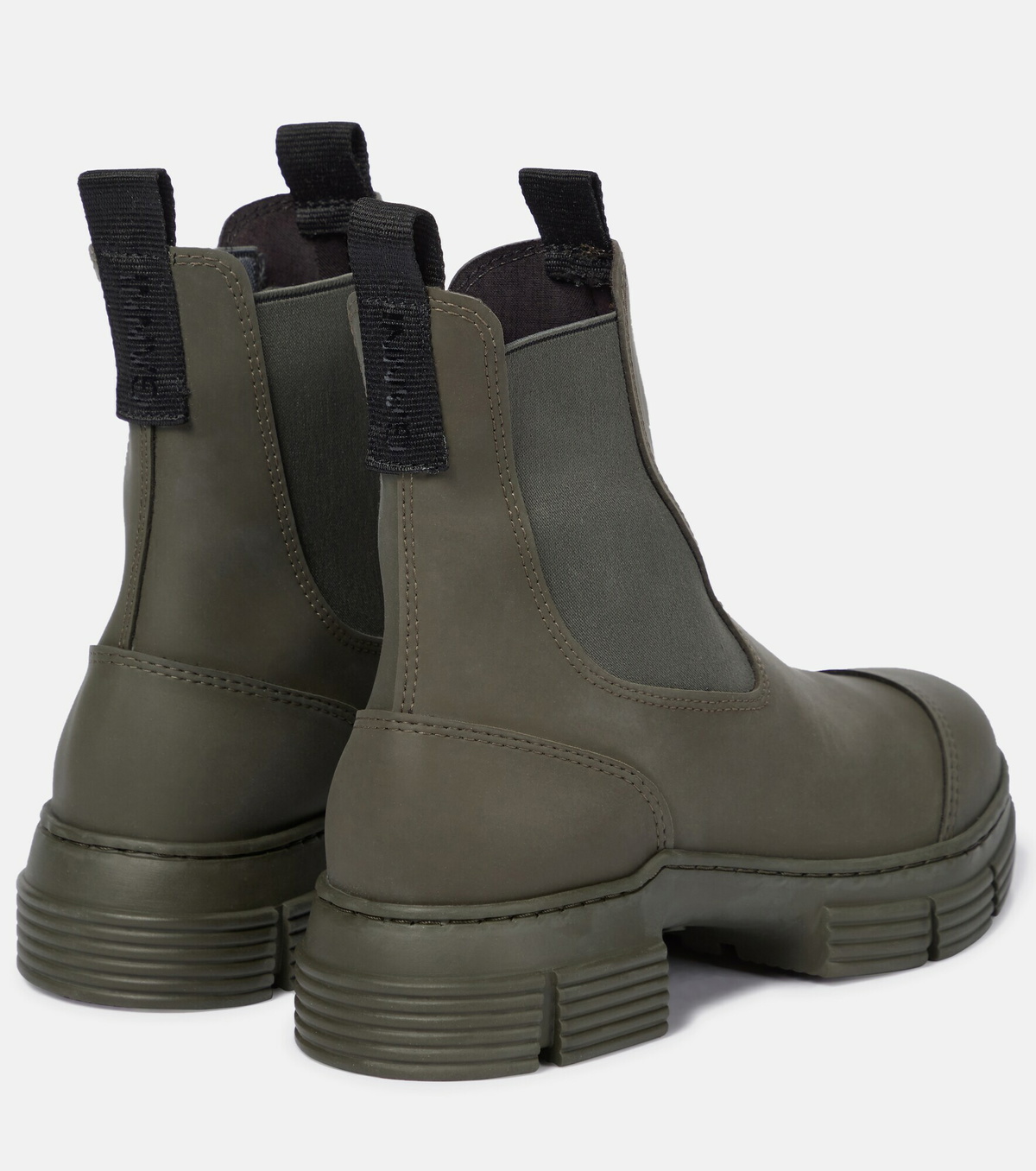 Ganni - Rubber ankle boots GANNI