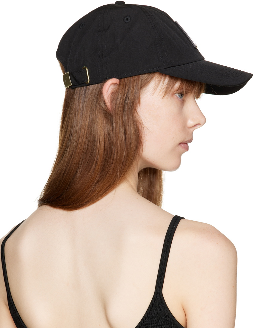Versace Jeans Couture Black Cinch Strap Cap Versace