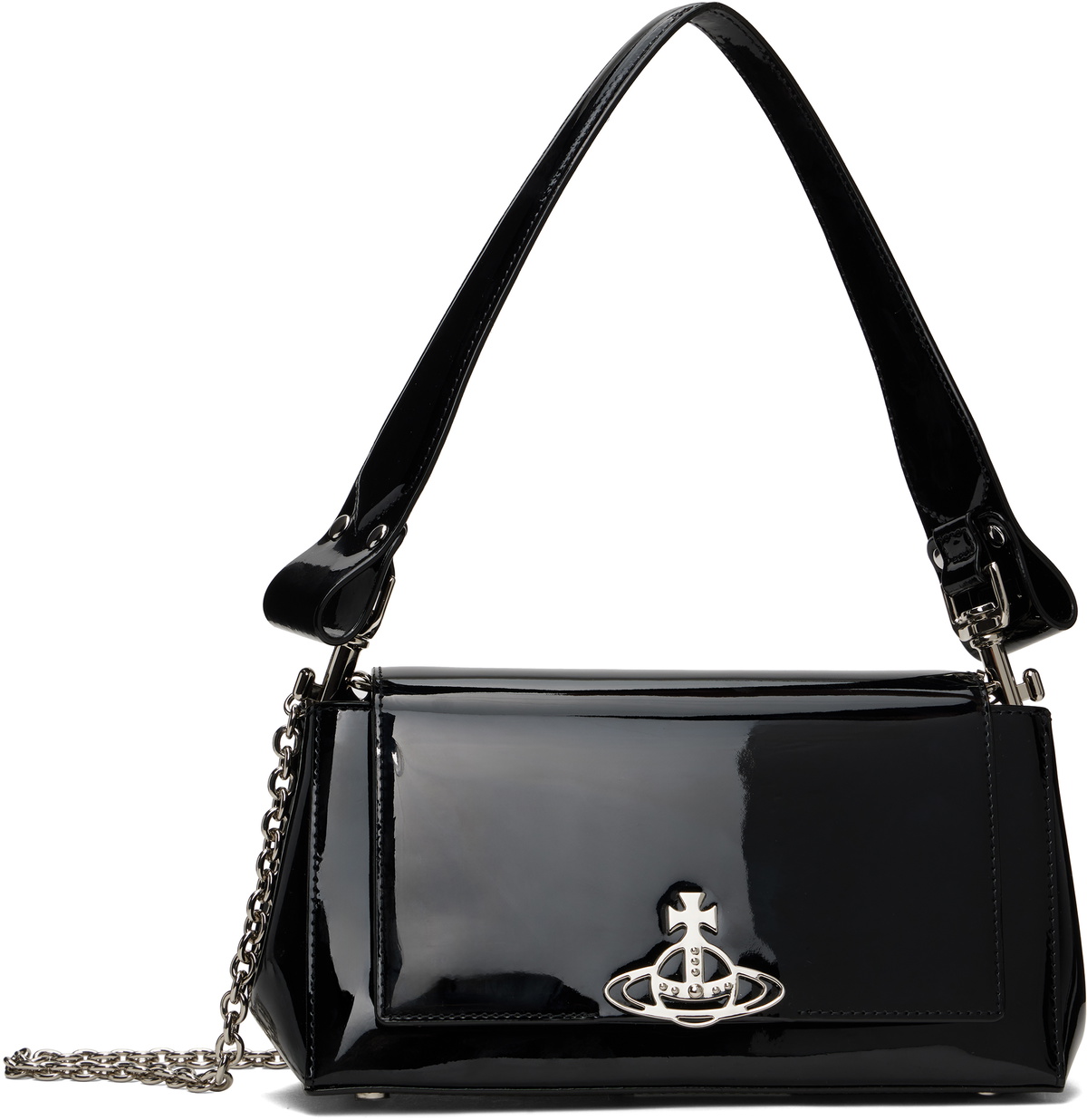 Vivienne Westwood Black Medium Hazel Bag Vivienne Westwood