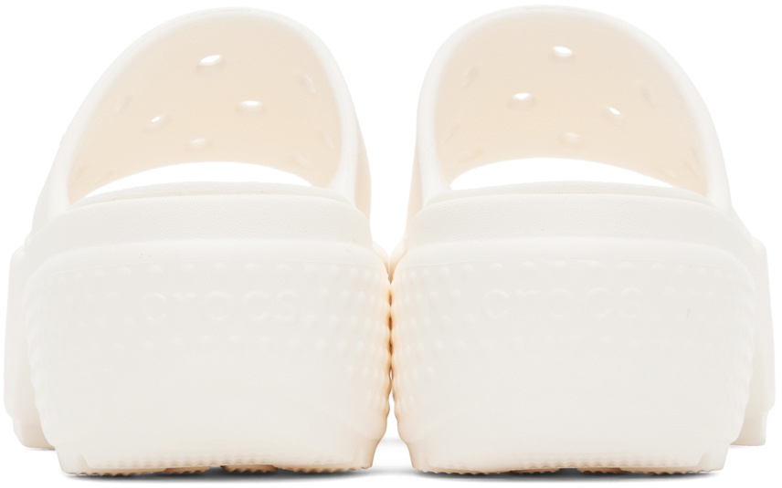 Crocs Off-White Stomp Slides Crocs