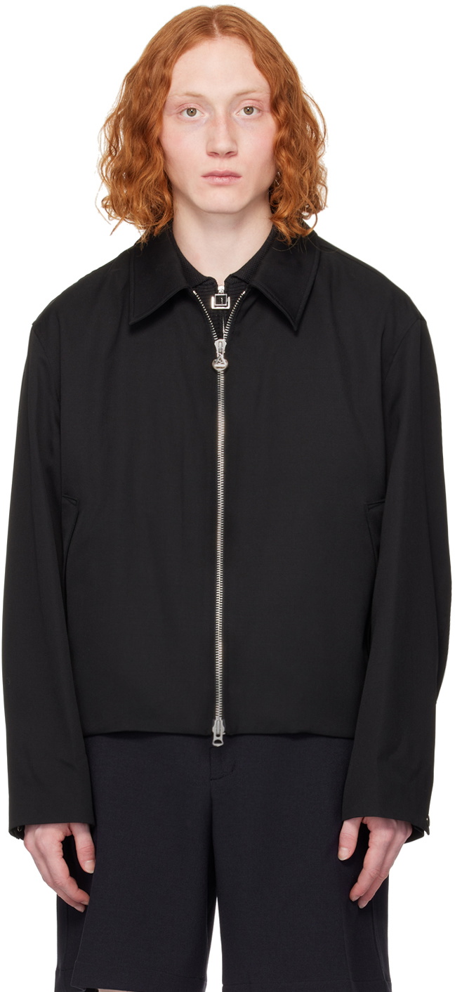 Solid Homme Black Vented Jacket Solid Homme