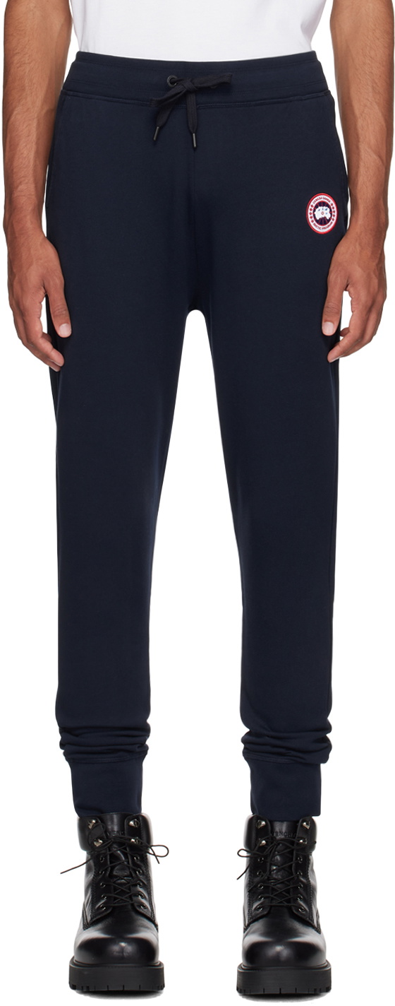Canada Goose Navy Huron Sweatpants Canada Goose