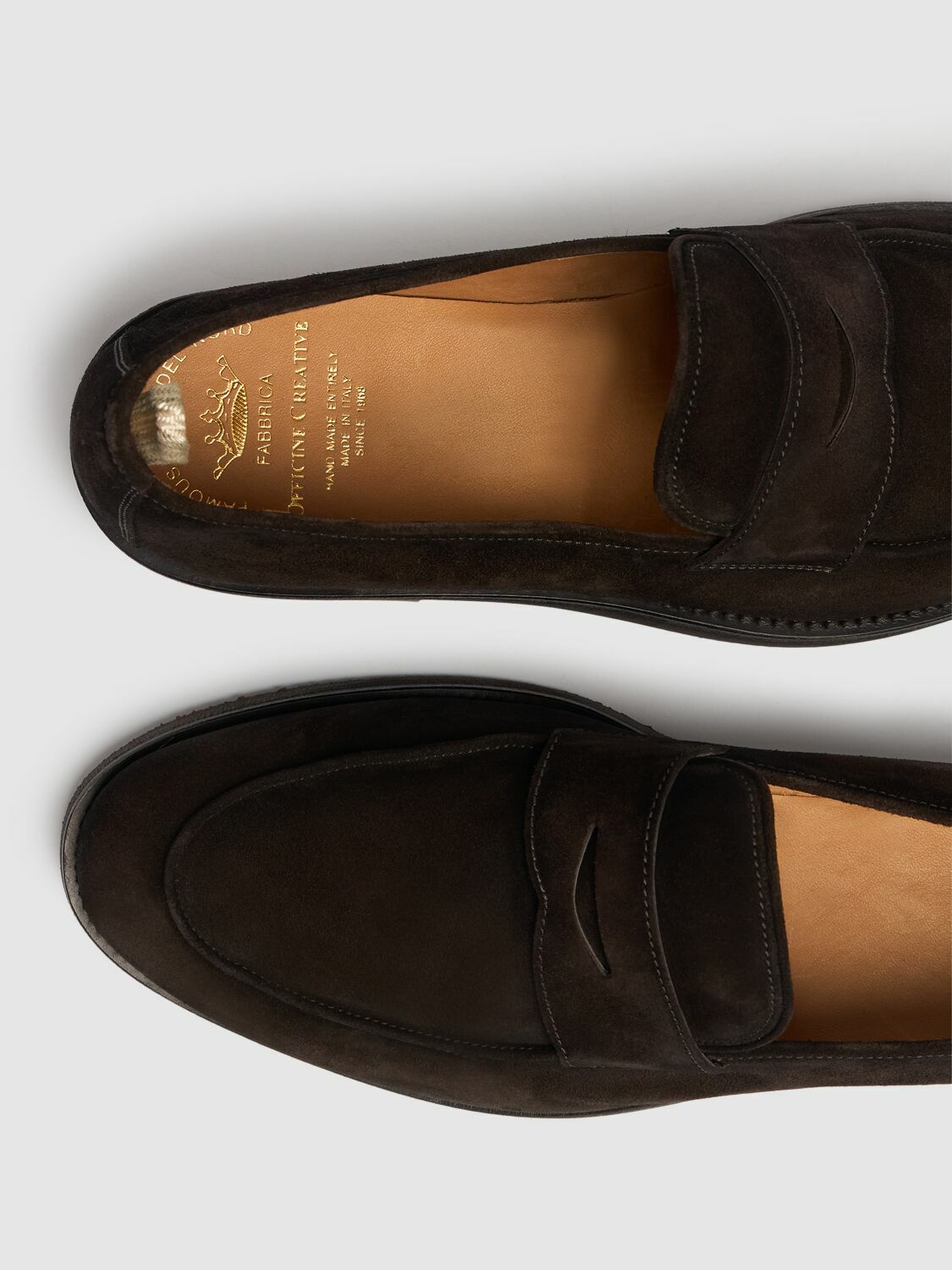 OFFICINE CREATIVE Opera Flexi Suede Loafers Officine Creative