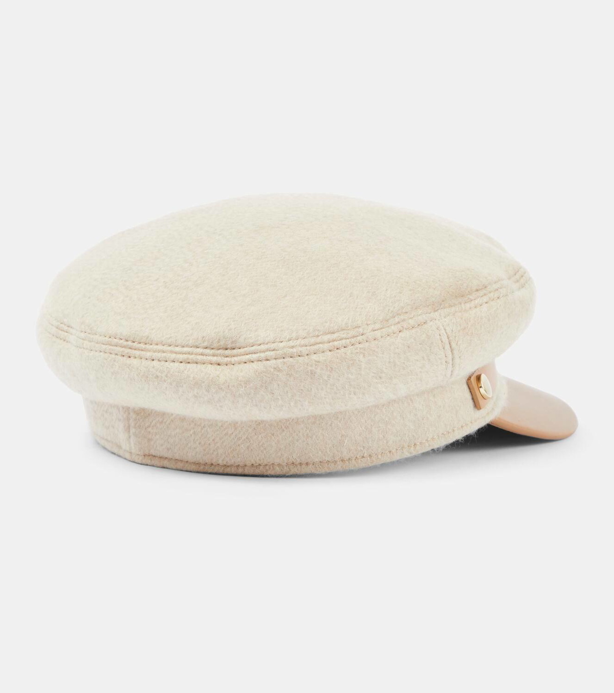 Max Mara Canossa cashmere newsboy cap Max Mara