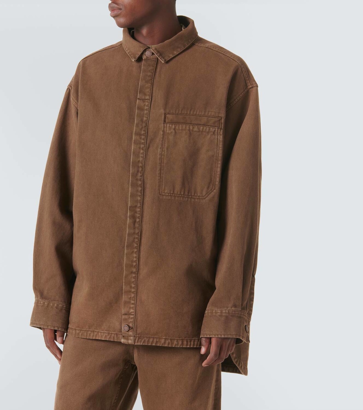 Entire Studios Herculean denim overshirt Entire Studios