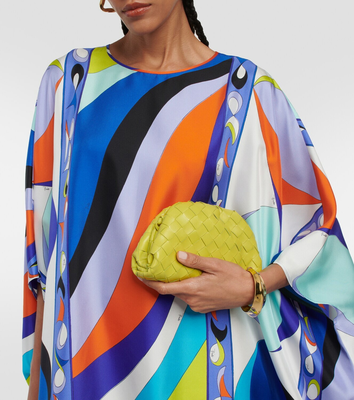Pucci Printed silk kaftan Emilio Pucci